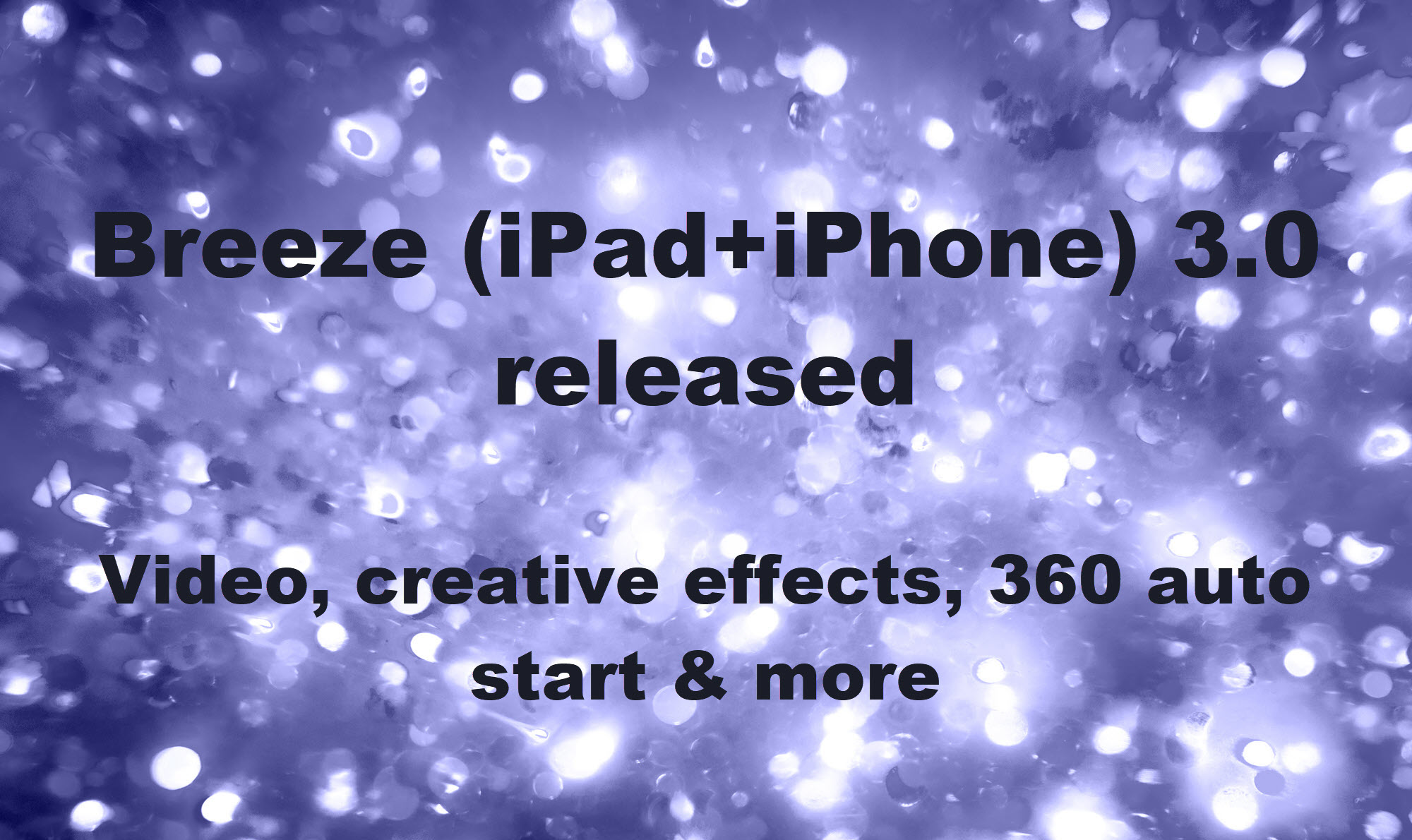 Breeze Booth (iPad+iPhone) 3.0 supports videos & creative effects ...